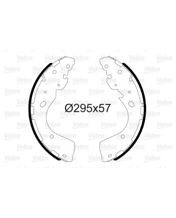 Bremsbackensatz VALEO 564194 für Ford Renault Ranger Alaskan ️ Retromotion