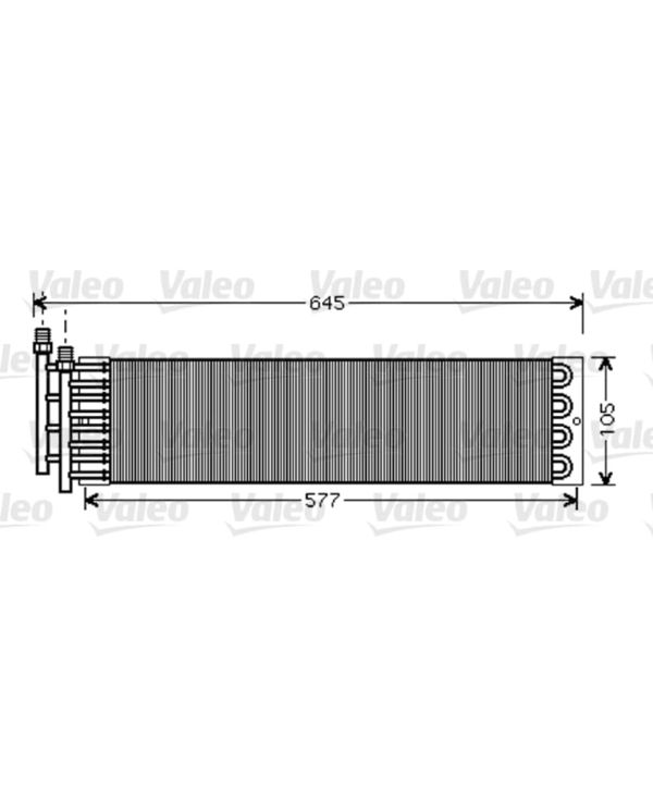 Kondensator Klimaanlage VALEO 818033 ️ Retromotion