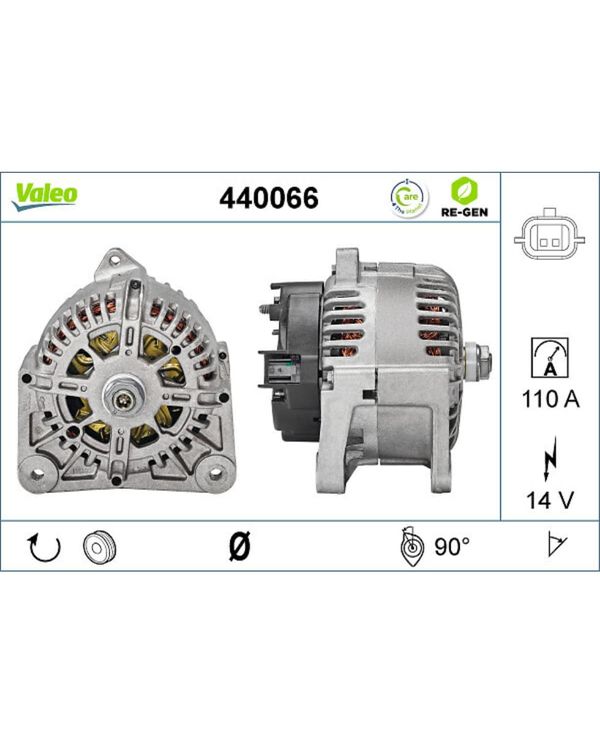 Generator VALEO 440066 für Renault Scénic II Megane Grandtour ️ Retromotion