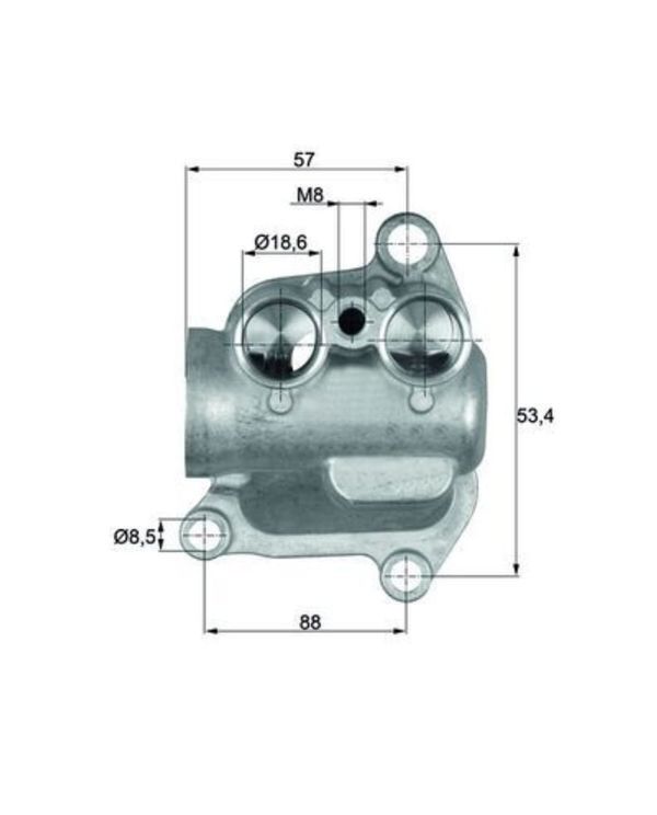 Thermostat Ölkühlung MAHLE TO 12 100 für BMW X5 ️ Retromotion